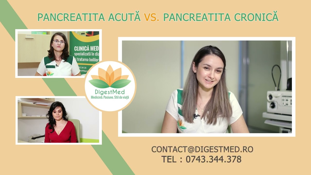 PANCREATITA ACUTĂ vs PANCREATITA CRONICĂ | Traieste sanatos cu Simona