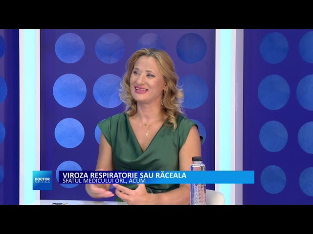 Doctor MEDIKA! AFECȚIUNI ORL TOAMNA, dr. ANA MARIA APOSTOL | Traieste ...